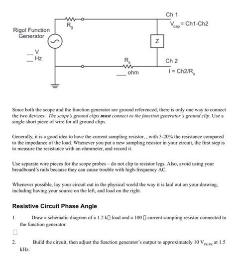Since Both The Scope And The Function Generator Are