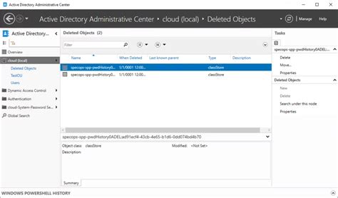 How To Recover A Deleted Active Directory Object Specops Software