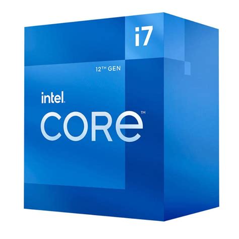 Intel Core I7 12th Gen 12700 Processor Up To 4 90 GHz Clock Speed LGA1700 Socket Type