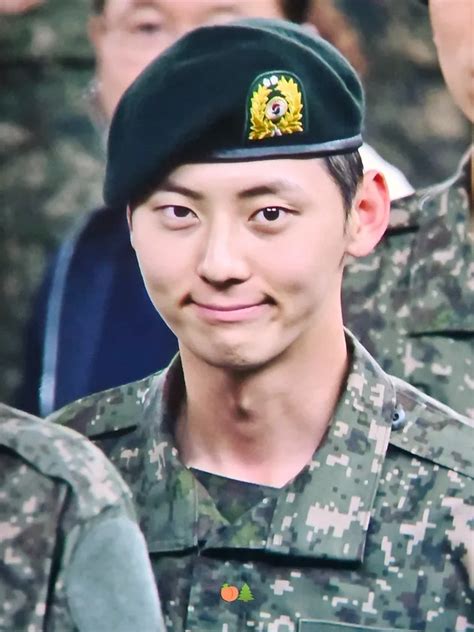 8 Portraits Of Hwang Min Hyun In Military Uniform Looking Handsome