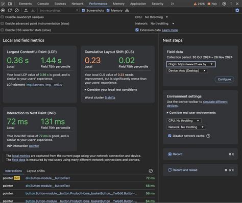 Kiryl Hovar On Linkedin Webperformance Corewebvitals Devtools