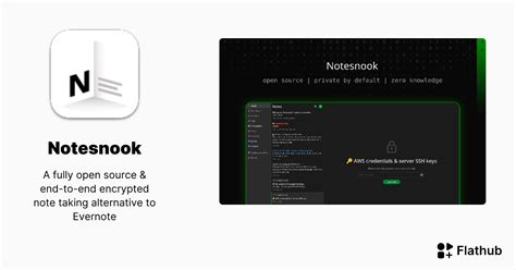 Install Notesnook On Linux Flathub