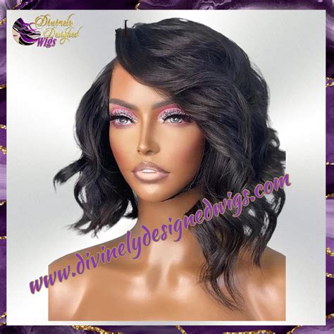 Starry Bouncy Curl Bob Styled Lace Front 100 Human Hair Divinely