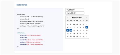 Date Range Glitch When Both Datepickers Are Selected Issue Hacker X React Datepicker