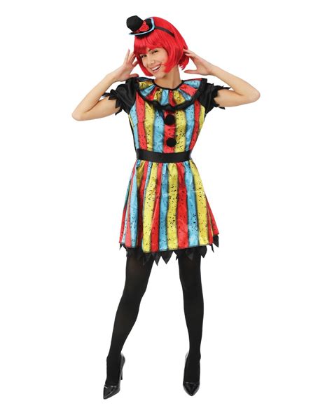 Costumes Adultes Costume Clown Multicolore Femme Sm