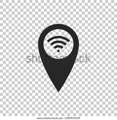 Pointer Map Wifi Internet Signal Connection Stock Illustration 1389941549 Shutterstock