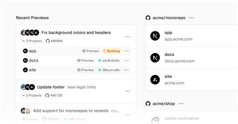 Improved Monorepo Support In Recent Previews Vercel