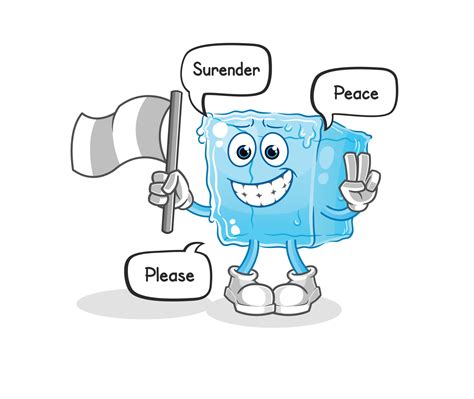 Ice Cube Melted Cartoon Vector Vector Art At Vecteezy