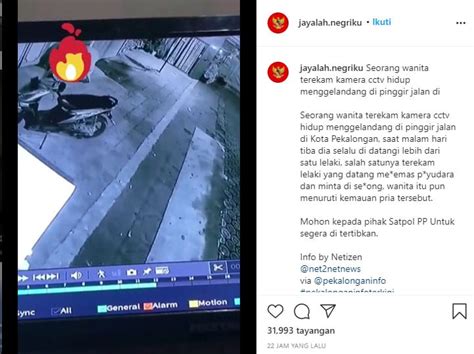 Viral Seorang Wanita Terekam CCTV Diraba Tubuhnya Dan Disuruh Oral Sex Di Pinggir Jalan