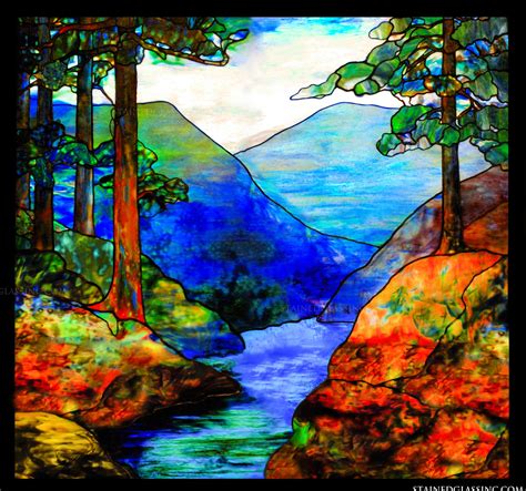 Landscape Stained Glass Patterns At David Headrick Blog