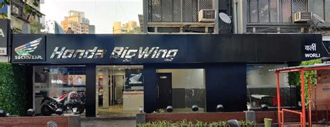 Honda 2wheelers India Opens Bigwing Worli Mumbai Maharashtra Gaadikey