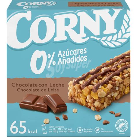 Corny Barritas De Cereales 0 Azúcares Añadidos Con Chocolate Con