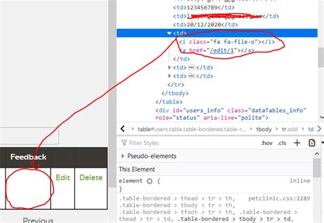 custom icon on row — datatables forums