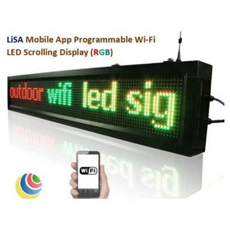 Led Scrolling Display At ₹ 1875sq Ft Led Sign Board In Chennai Id