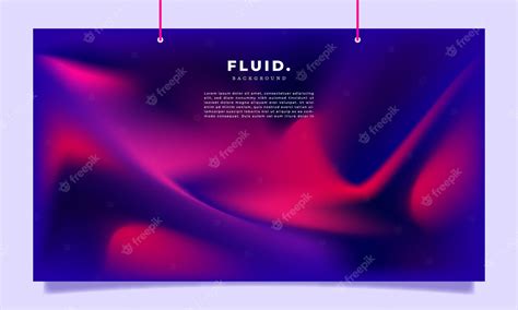 Premium Vector Colorful Fluid Gradient Mesh Background Template Copy Space Dynamic Blurred