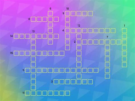 Tts Ojava Beauty Crossword