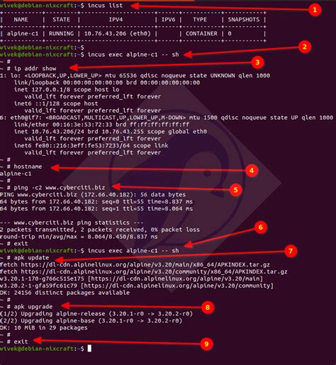 How To Install Incus Server On Debian 12 11 Nixcraft