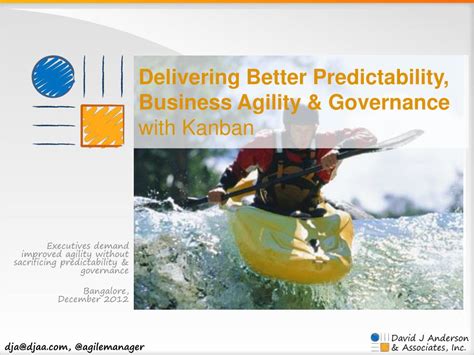 Ppt Delivering Better Predictability Business Agility And Governance With Kanban Powerpoint