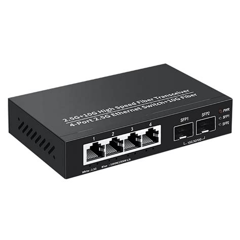 IMCBSTT 2 5G Ethernet Switch 4 Port 2500Mbps Network Switcher 2 Port 10G SFP Slot Home Lab Hub