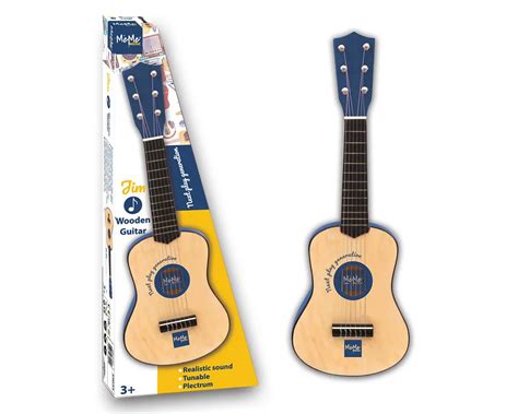 Vaikiška Medinė Gitara 55 Cm Meme Music