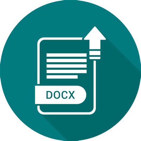 Document Docx Extension File Type Icon Download On Iconfinder