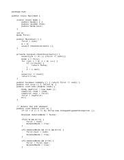 MyLinked Java Package Hw2 Public Class MyLinked Cfw Static Class Node