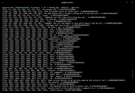 machine learning in linux easyocr ocr that reads natural scene text