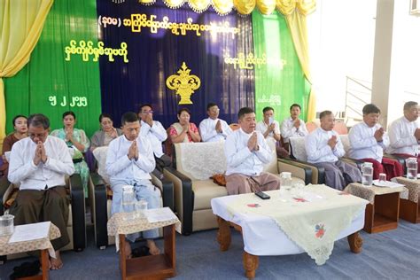 မွန်ပြည်နယ် ဝန်ကြီးချုပ် ဦးအောင်ကြည်သိန်း မော်လမြိုင်မြို့တွင် ၉၃ ကြိမ်မြောက် နှစ်ကျိပ်ရှစ