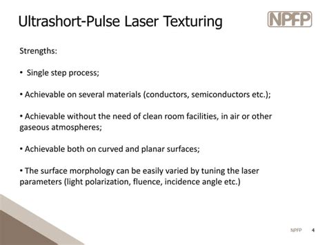 Ultrashort Pulsed Laser Textured Tunnel And Pipe Outer Surfaces Pdf Physics Science