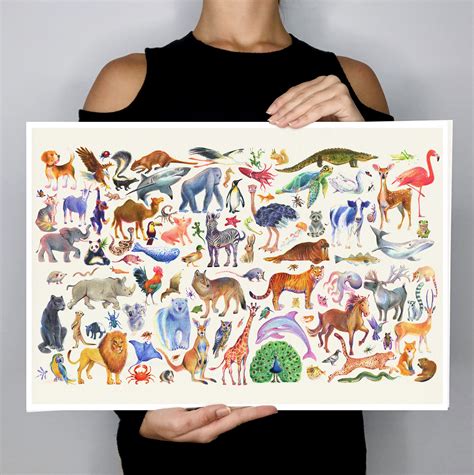 American Sign Language Fine Art Poster Print JESS KARP