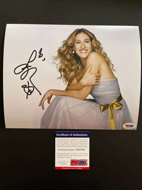 Sex And The City Sarah Jessica Parker Carrie Signed In Person With Psadna Certificate