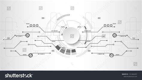 Vector Digital Technology Concept