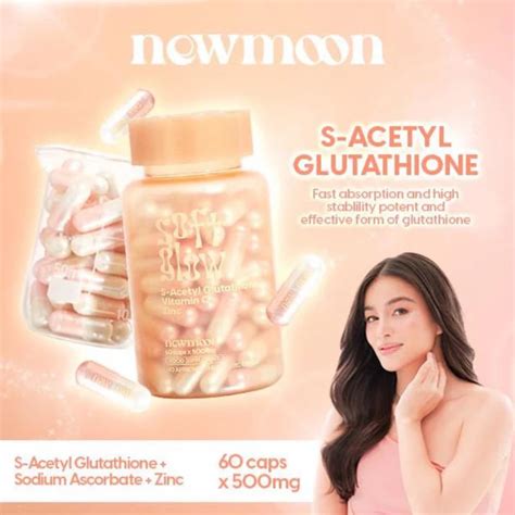 New Moon Soft Glow Gluta Capsules 30 Capsules Deas Kitchen And
