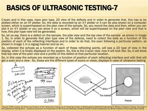 Basic Of Ultrasonic Testing Part 7 By Rohit Sahu Ppt