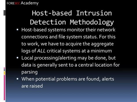 ppt host based intrusion detection powerpoint presentation free