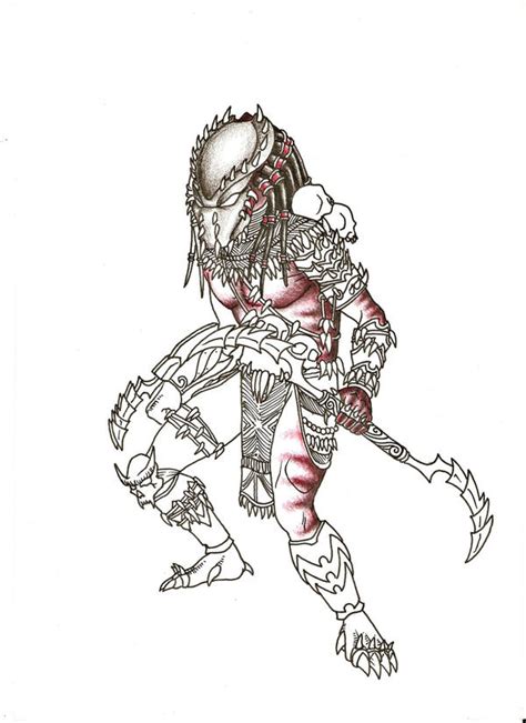 Predator Sketch 4 By Ronniesolano On DeviantART Predator Sketch 4 By Ronniesolano On DeviantART