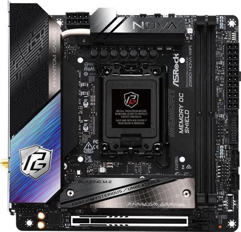 Asrock Z890i Nova Wifi Lga 1851 Mini Itx Motherboard Newegg Ca