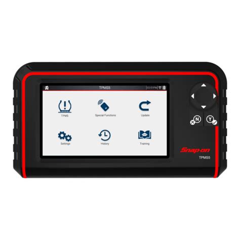 SNAP ON TPMS5 MANUAL Pdf Download ManualsLib