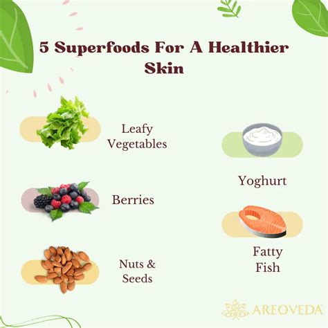 5 Top Nourishing Foods For Skin Health Areoveda