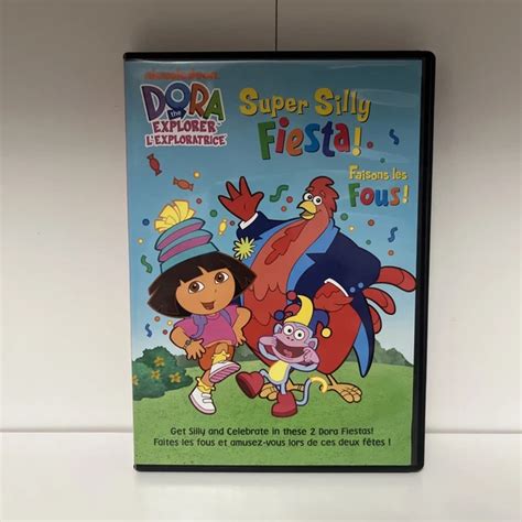 Dora The Explorer Super Silly Fiesta Dvd Good Condition Dvd