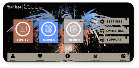 Custom And Rebrand Iptv App IPTV Blink Player