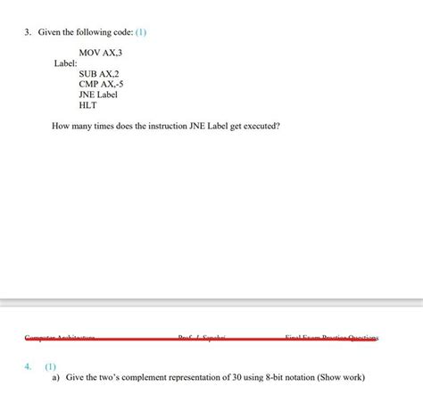 Solved A Give The Two S Complement Representation Of Chegg