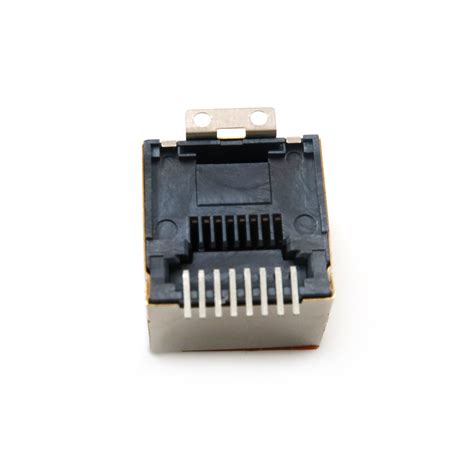Rj45 Female Male Pcb Connector Shield Rj 45 8p8c Plug Cat5e Cat7 Cat6 Cat6a Cat8 Keystone Jack