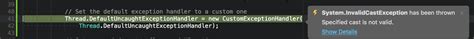 C How To Properly Write A Custom Uncaughtexceptionhandler In Xamarin