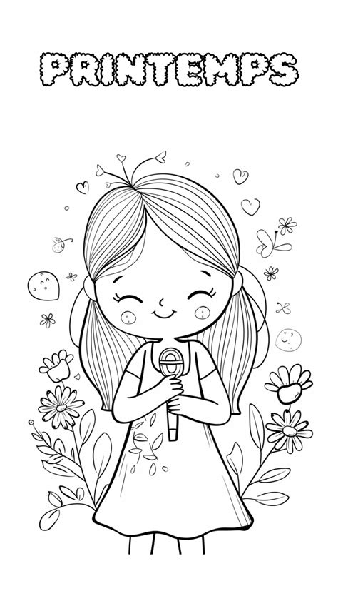 Dibujos Primavera Para Imprimir Y Colorear Dibujos Para Imprimir Y