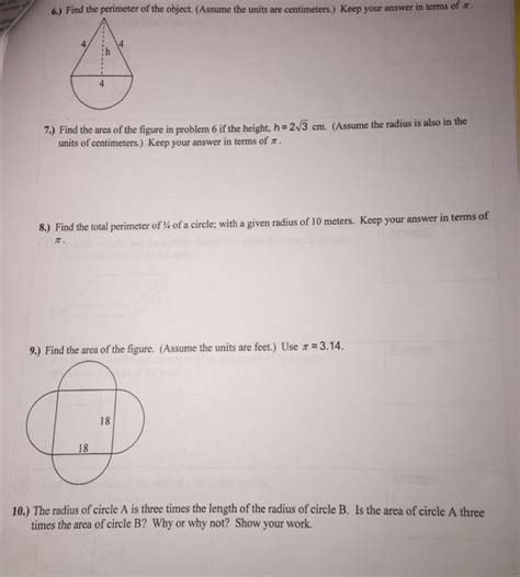 Solved Problems 1 And 2 Find The Diameter Circumference