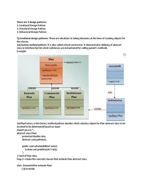 Creational Patterns Pdf Class Computer Programming Method Computer Programming