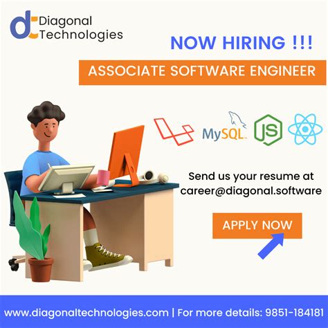 Associate Software Engineer Career At Diagonal Technologies