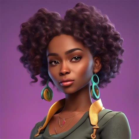 Premium Ai Image 3d Game Girl