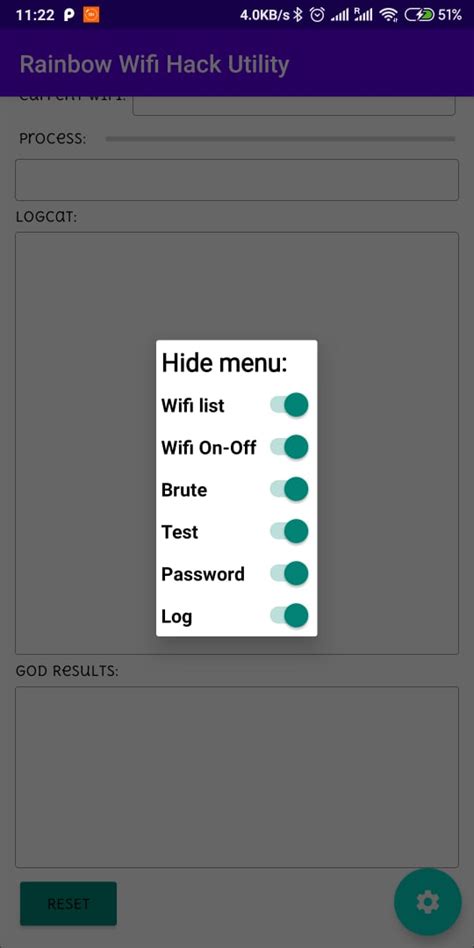 GitHub LinkClink Rainbow Wifi Hack Utility Android The Program Implements Brute Wi Fi Network